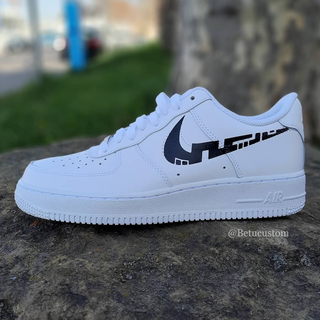 Happy Creative - Air Force 1 "Drip Arabic" Custom Sneaker